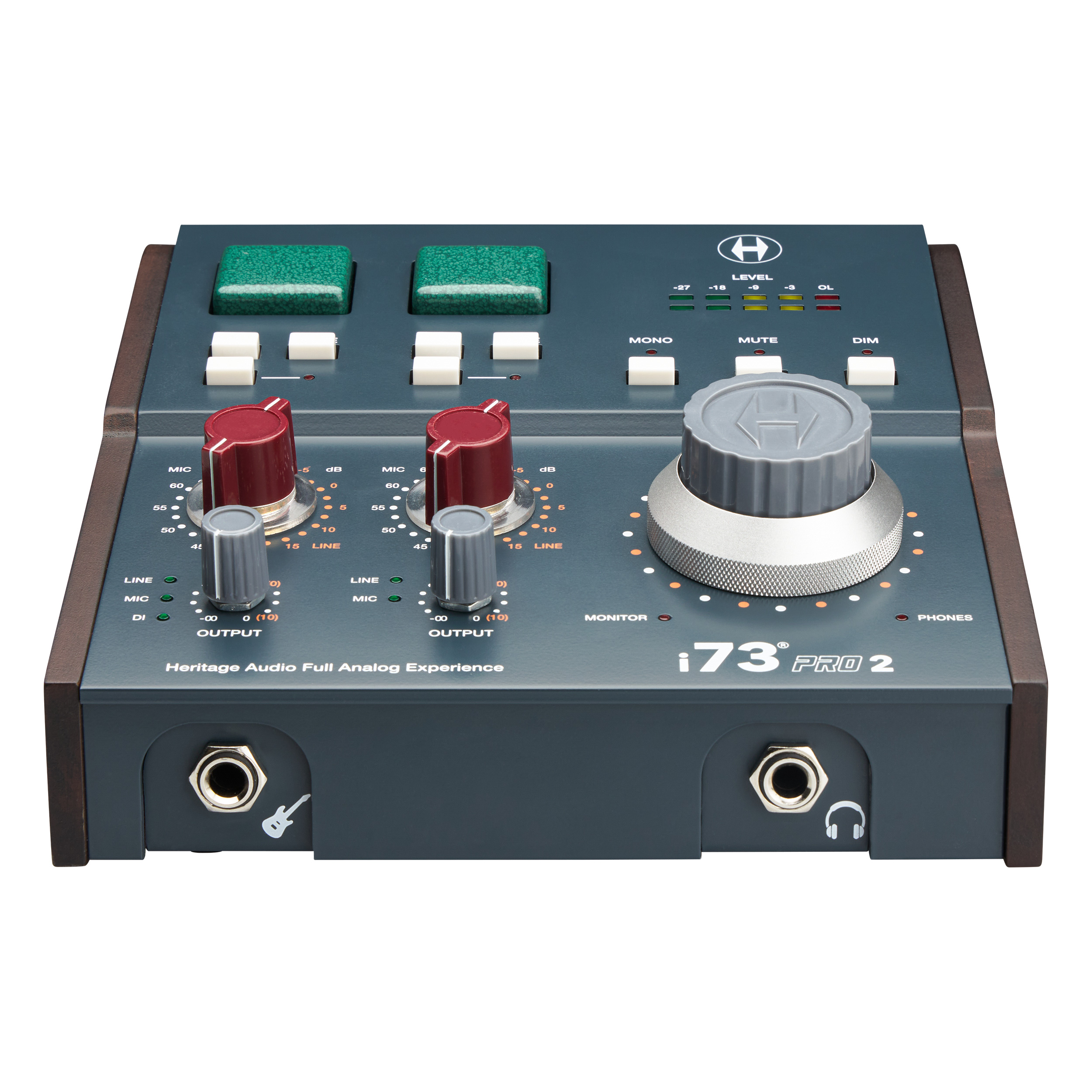 i73 PRO 2 - 2x4 USB-C interface with integrated 2x 73 style preamp ...