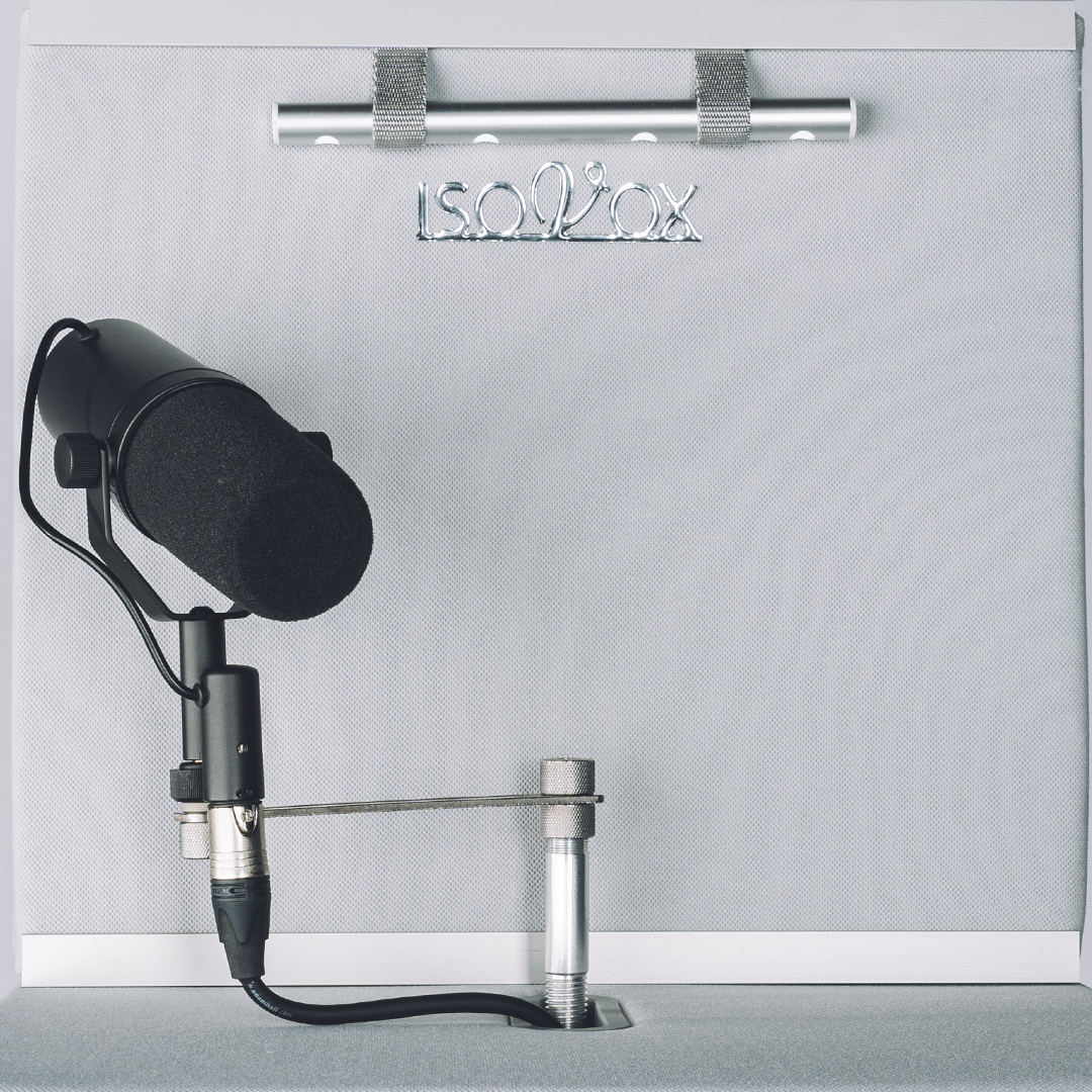 Horizontal Mic Mount - for Isovox Mobile Vocal Booth | Isovox | RAD ...