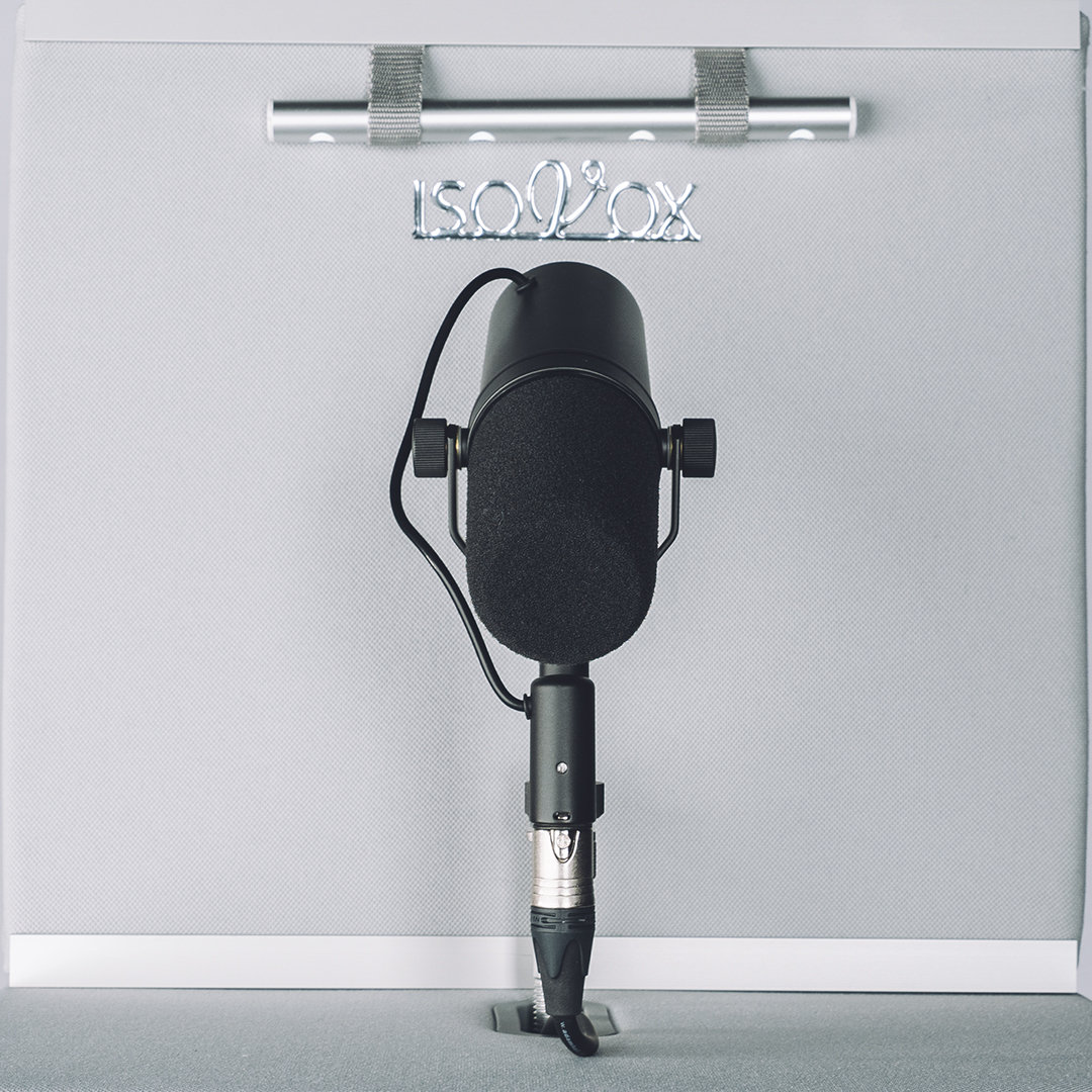 Horizontal Mic Mount - for Isovox Mobile Vocal Booth | Isovox | RAD ...