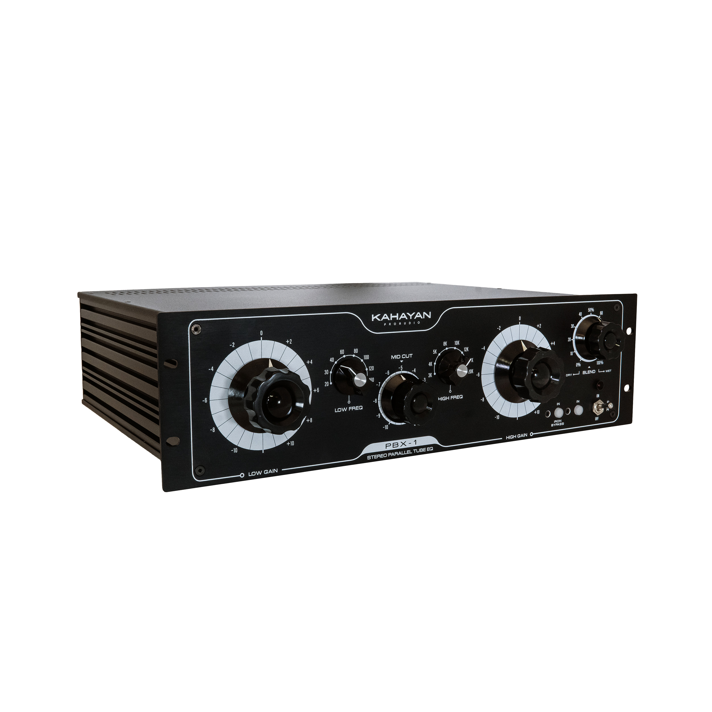 PBX-1 EQ - Stereo Parallel Tube EQ in 3U rack format | Kahayan | RAD ...